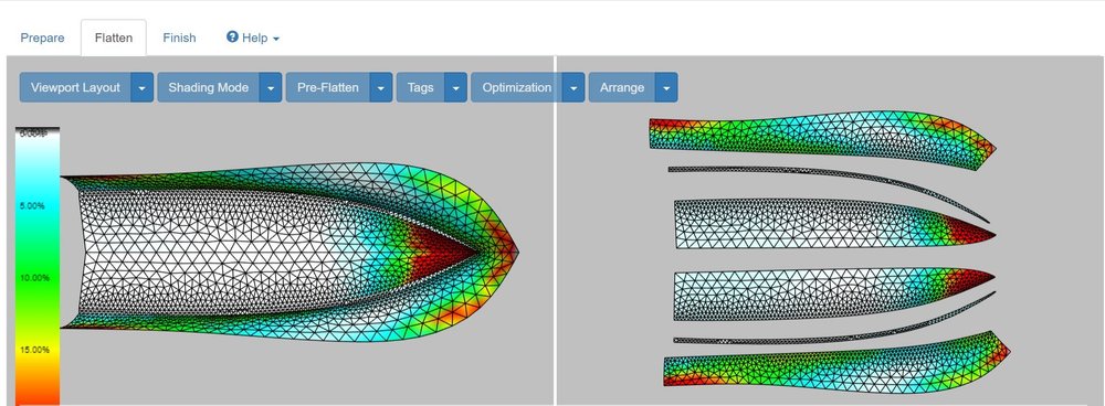 Pattern in Minutes - Aluminum Boat Hull. — Digital Patterning for ...