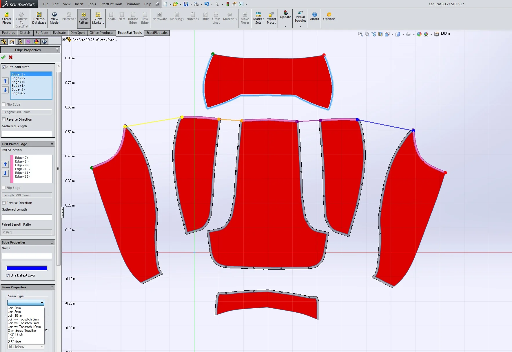 Patterns in Minutes - Automotive Trim Cover Design - Part III — Digital ...