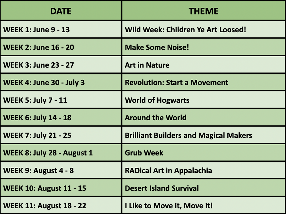 Summer Camp — Asheville Community Movement