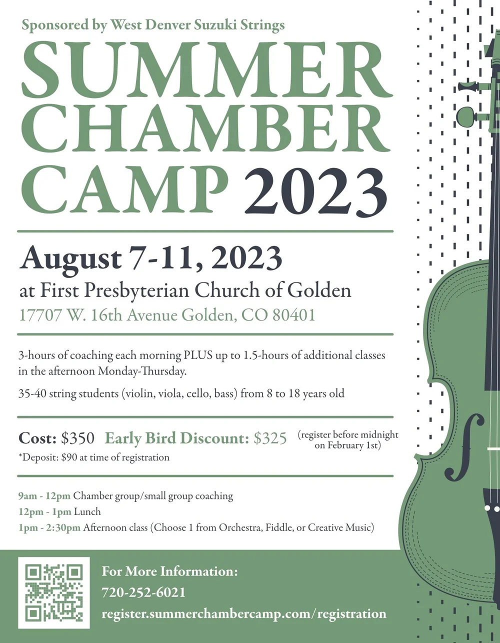 Suzuki Music Lessons for Violin, Viola and Cello