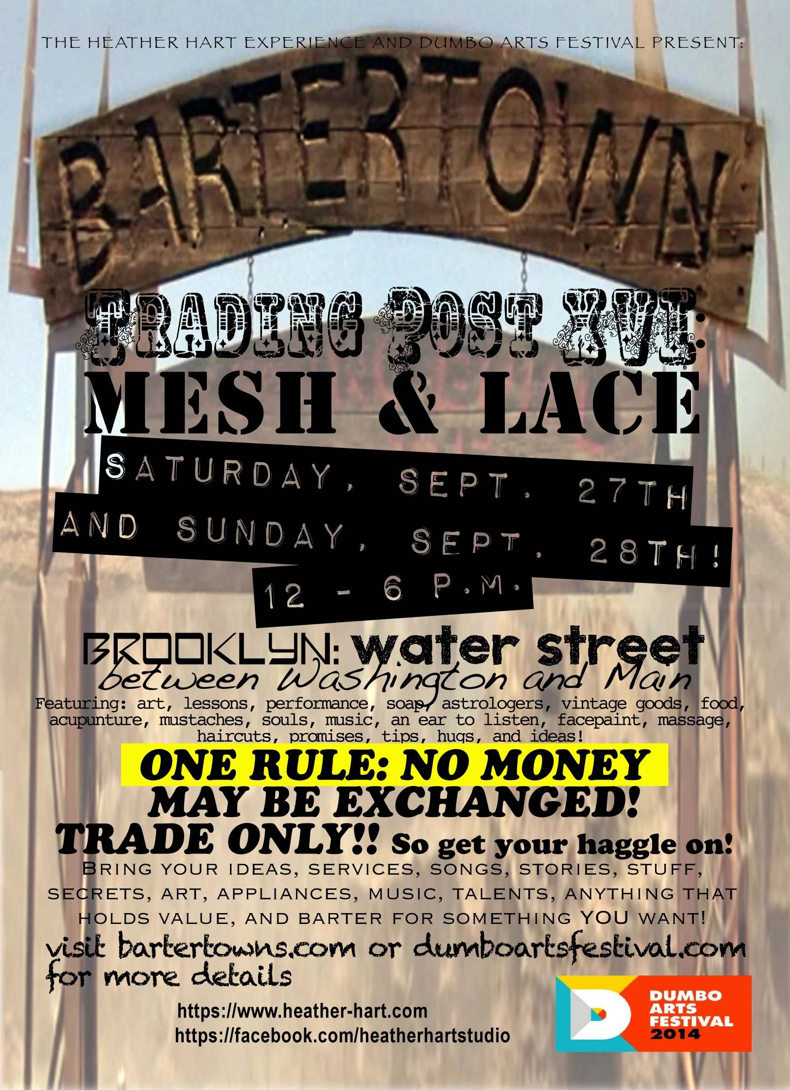 :: risa puno :: Bartertown @ Dumbo Arts Festival