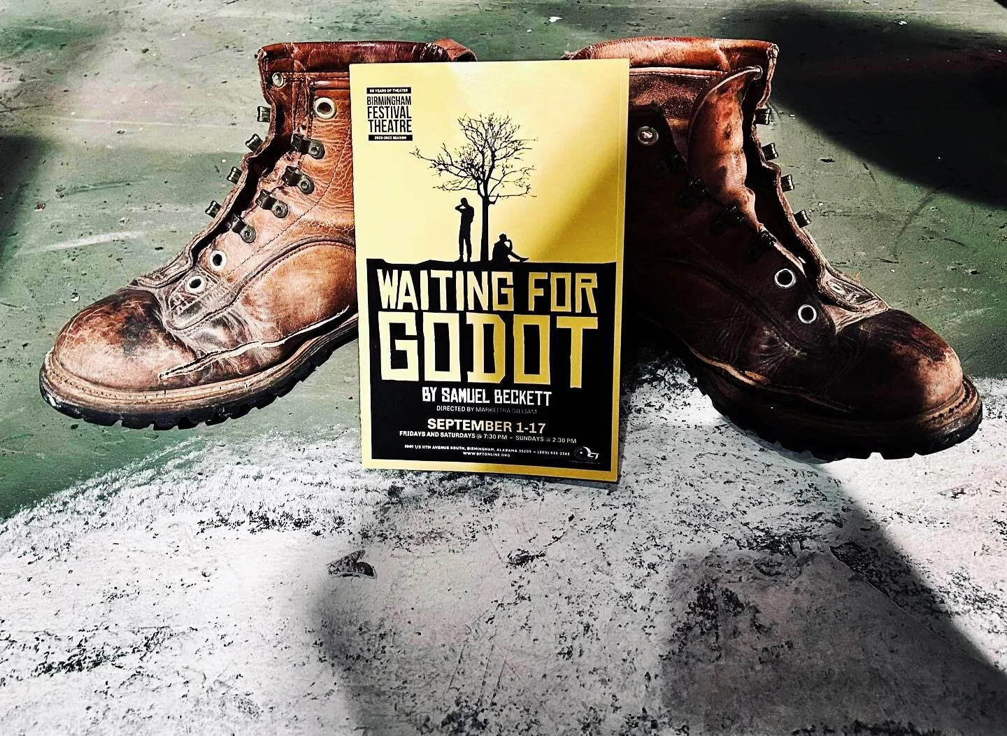 Waiting For Godot Boots