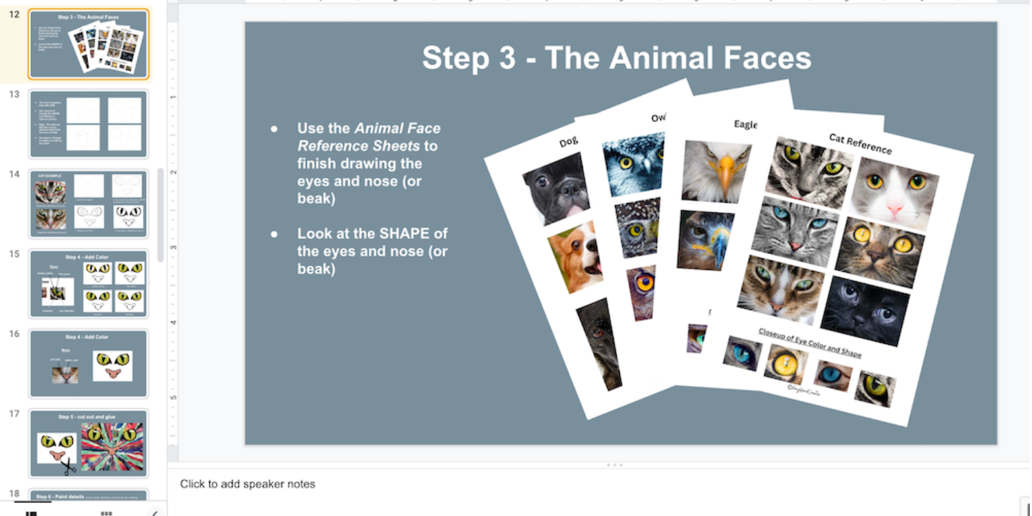 Animal Collage Art Lesson — Amy Ward Creates