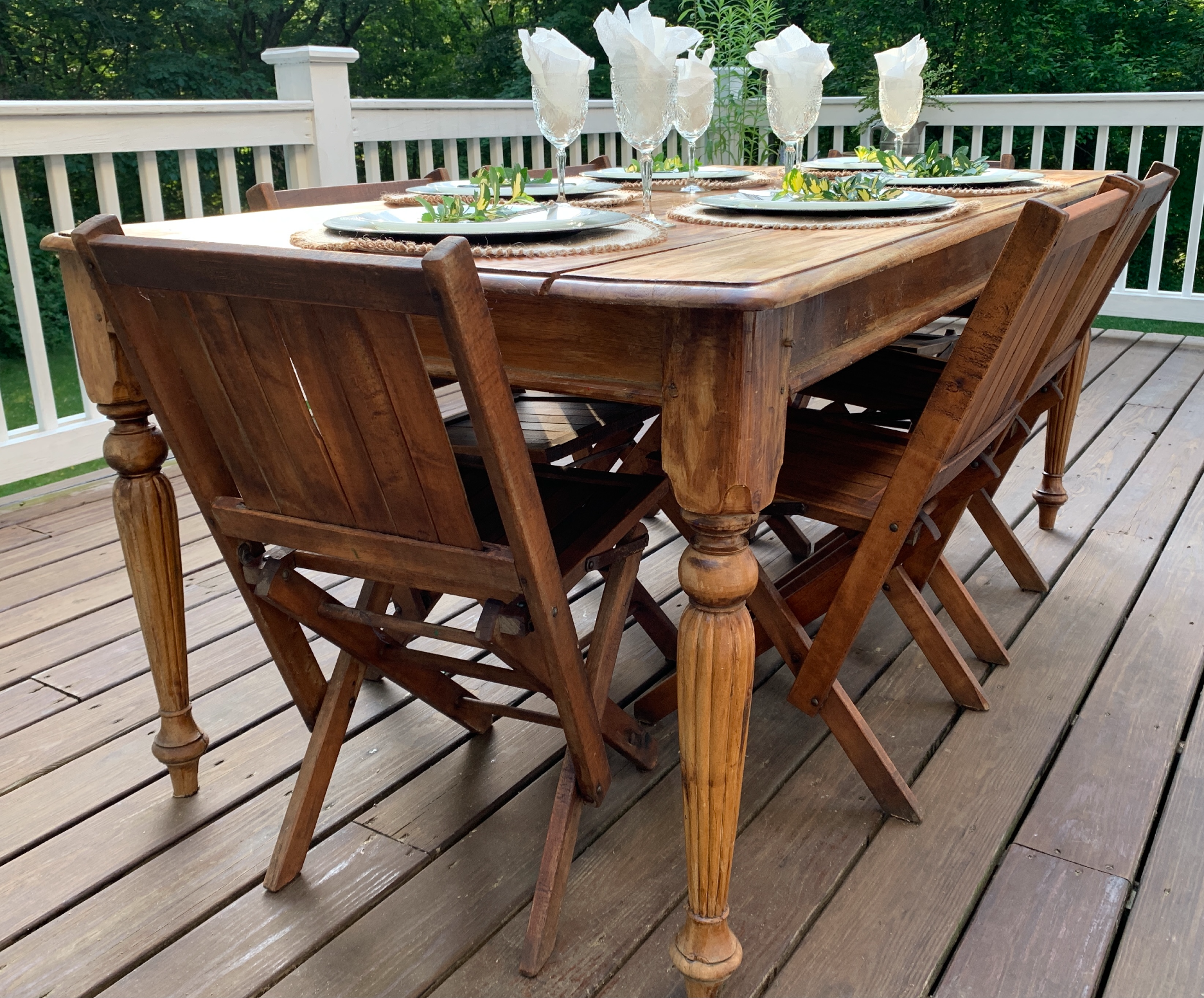 Turn an Indoor Table into an Outdoor One — Amy Ward Creates