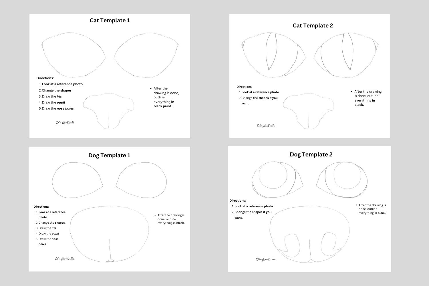 Animal Collage Art Lesson — Amy Ward Creates