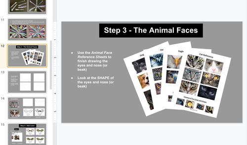 Animal Collage Art Lesson — Amy Ward Creates