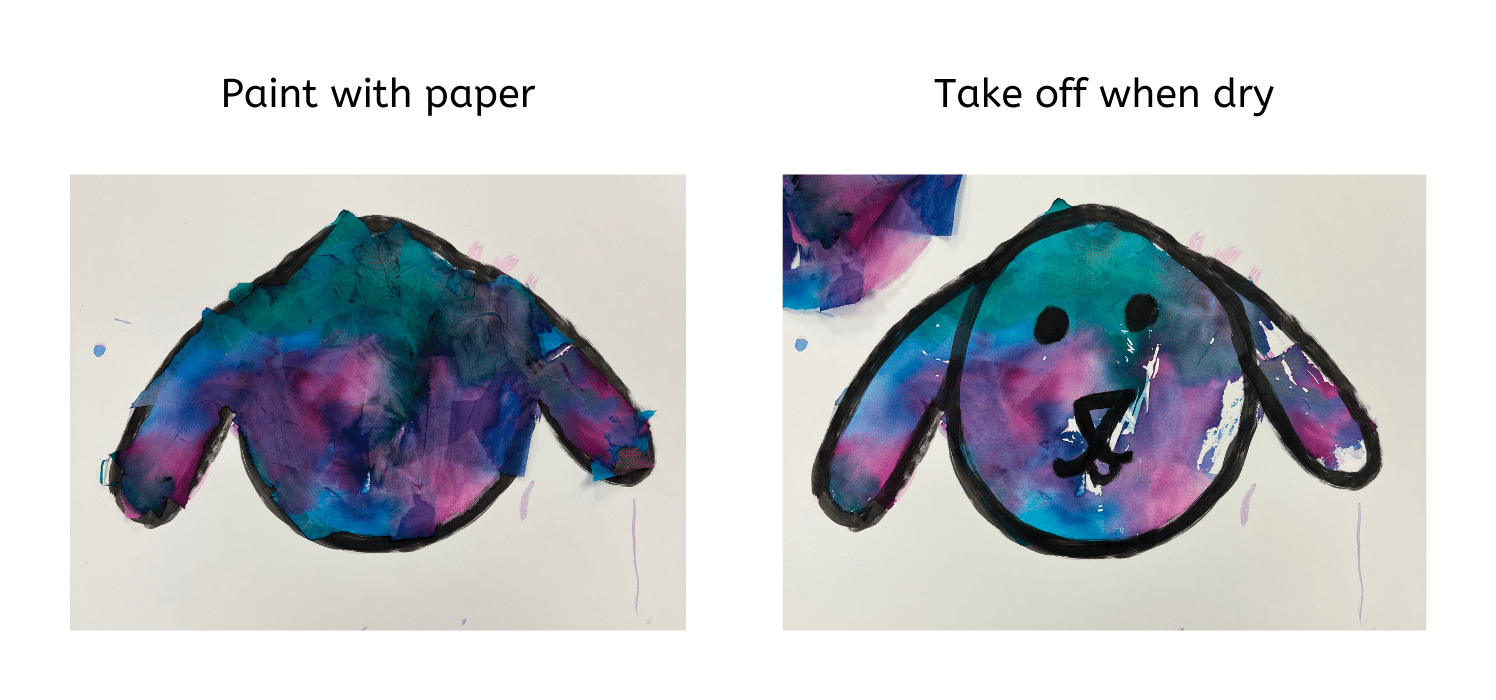 Ish Paintings - Painting with Paper — Amy Ward Creates