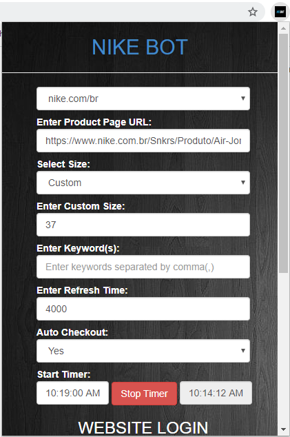 Nike Bot — Most Advanced Bot