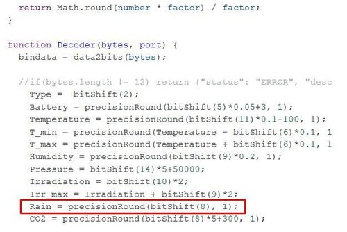 Changing the rain gauge resolution: decoding the MeteoHelix® message ...