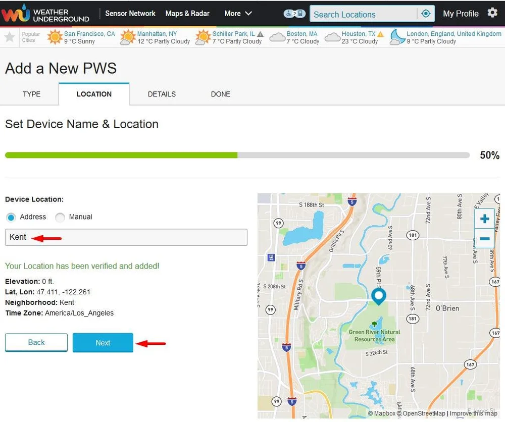 Visual Guide to Creating a Weather Station on Weather Underground (WU ...