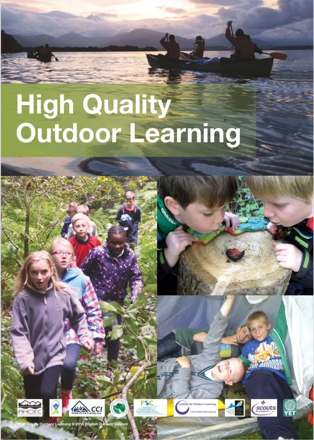 Why do outdoor learning? — EVOLVE Advice