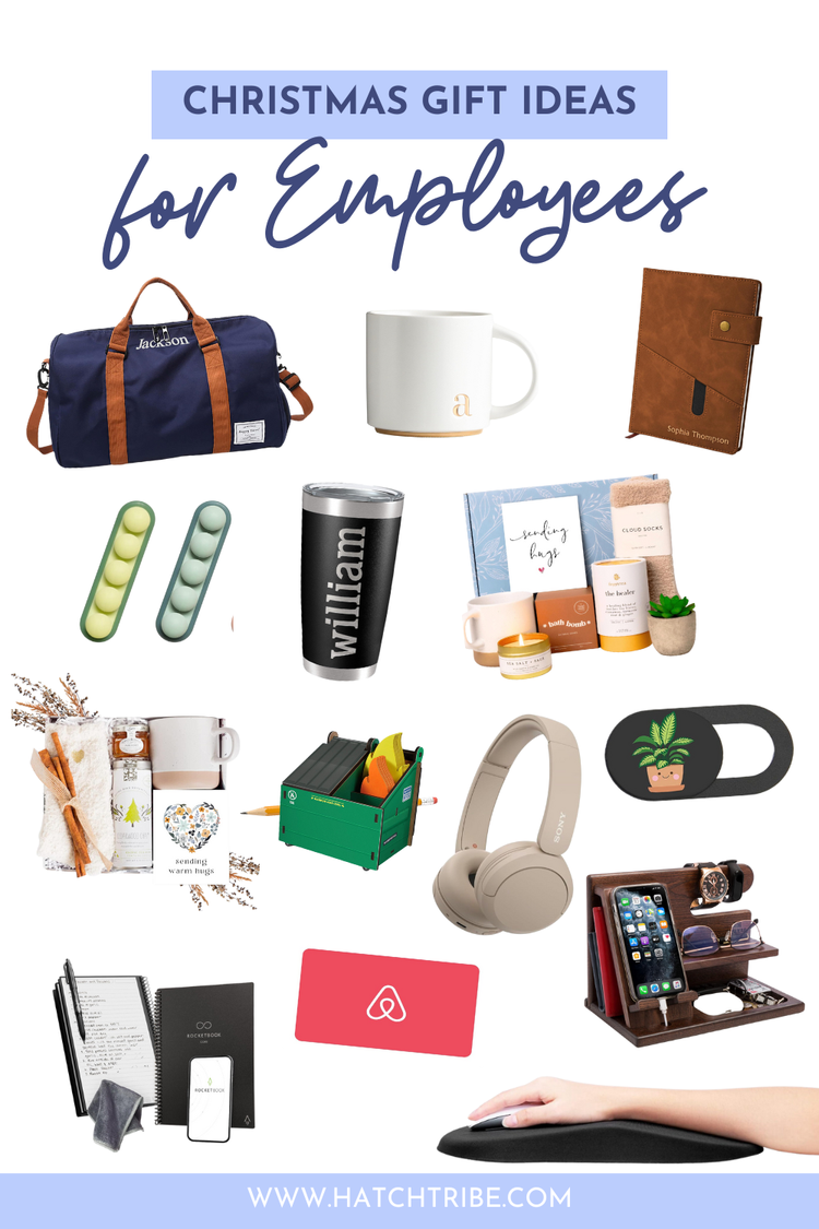 35 Unique and Affordable Christmas Gift Ideas for Employees — Hatch Tribe