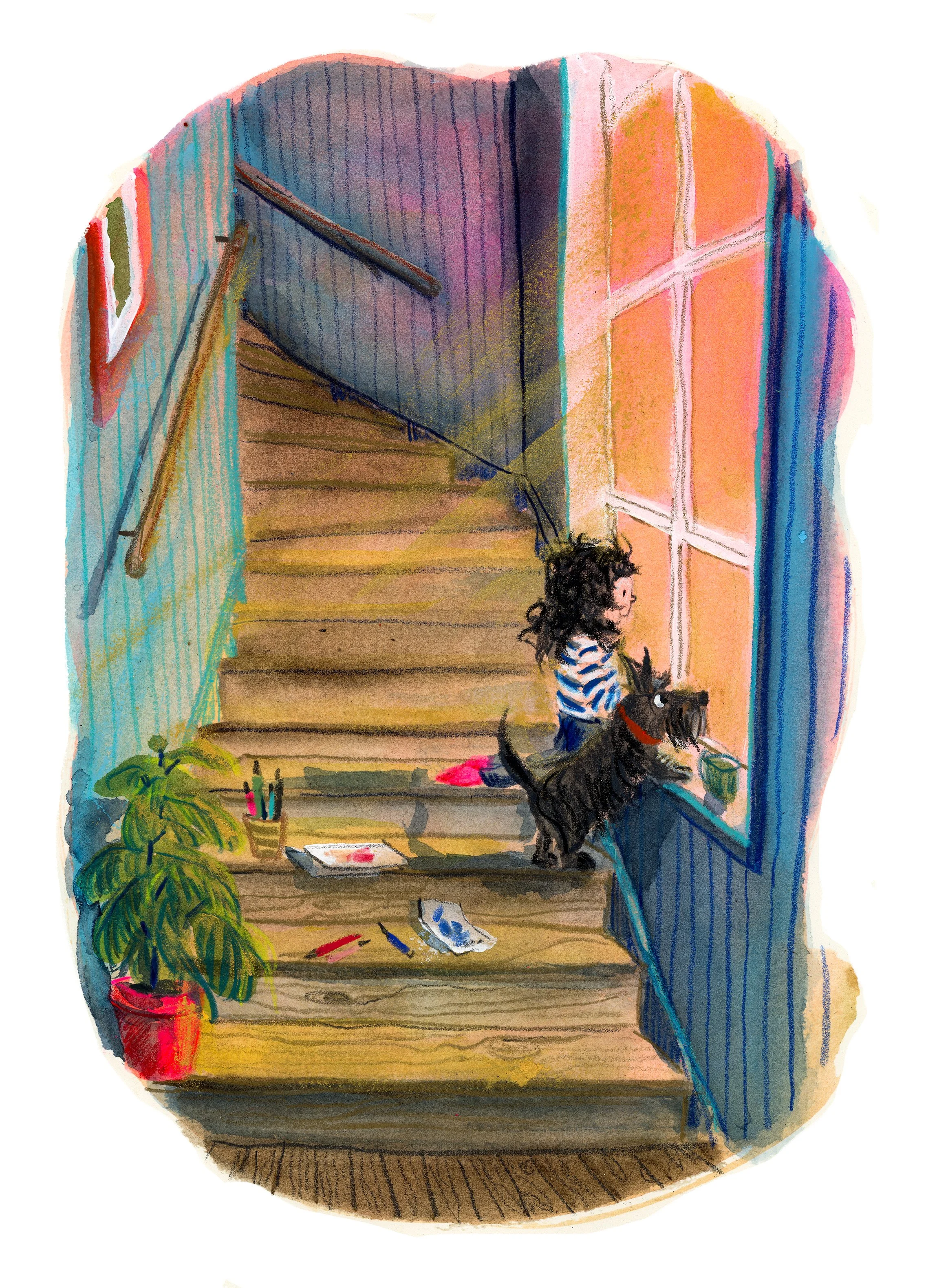 Children's book illustration — Anna Wilson Ink.