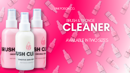 Pink Poison Co.- TikTok's #1 Selling Makeup Sponge & Brush Clean