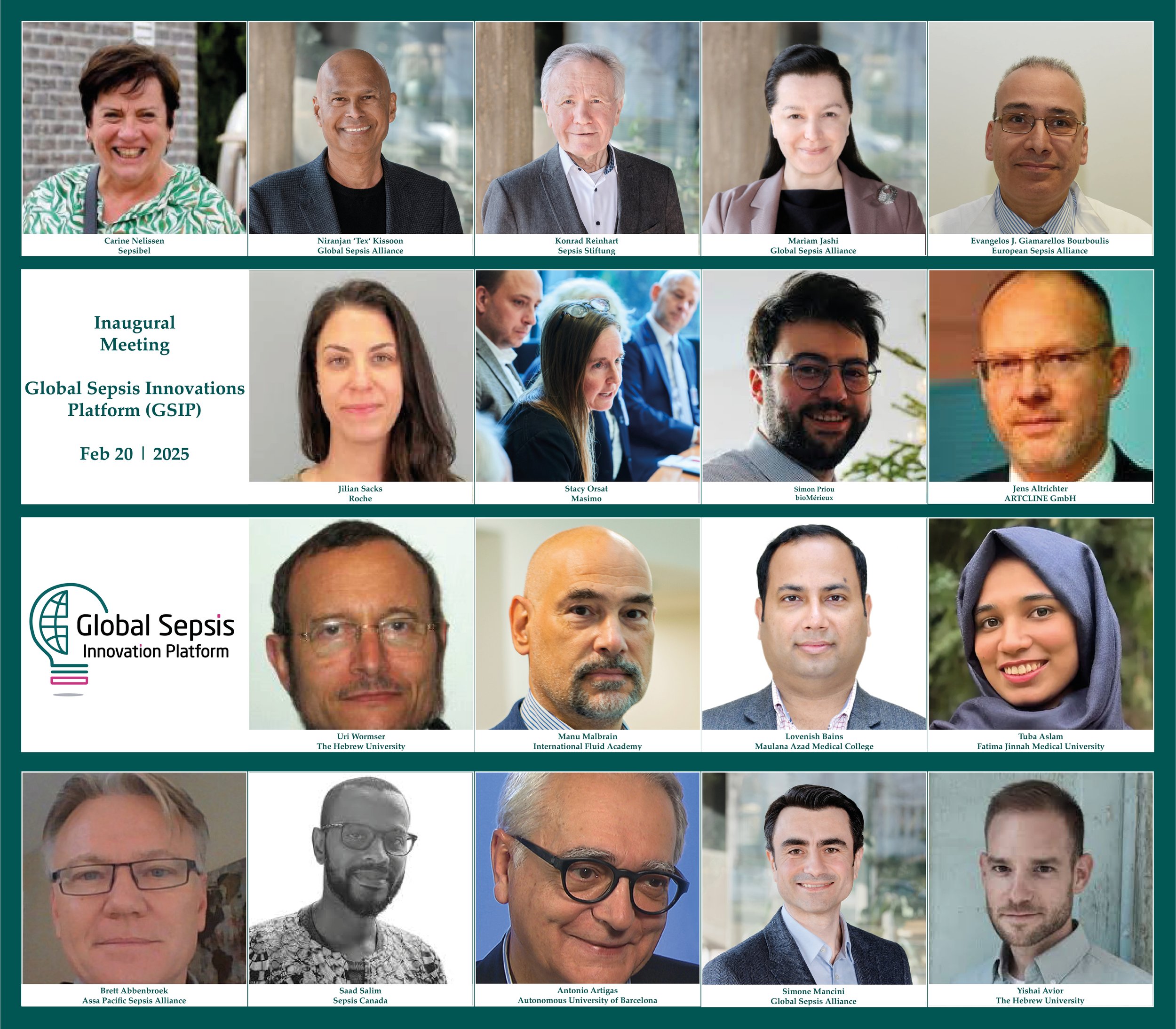 Inaugural Meeting of Global Sepsis Innovations Platform (GSIP) — World ...