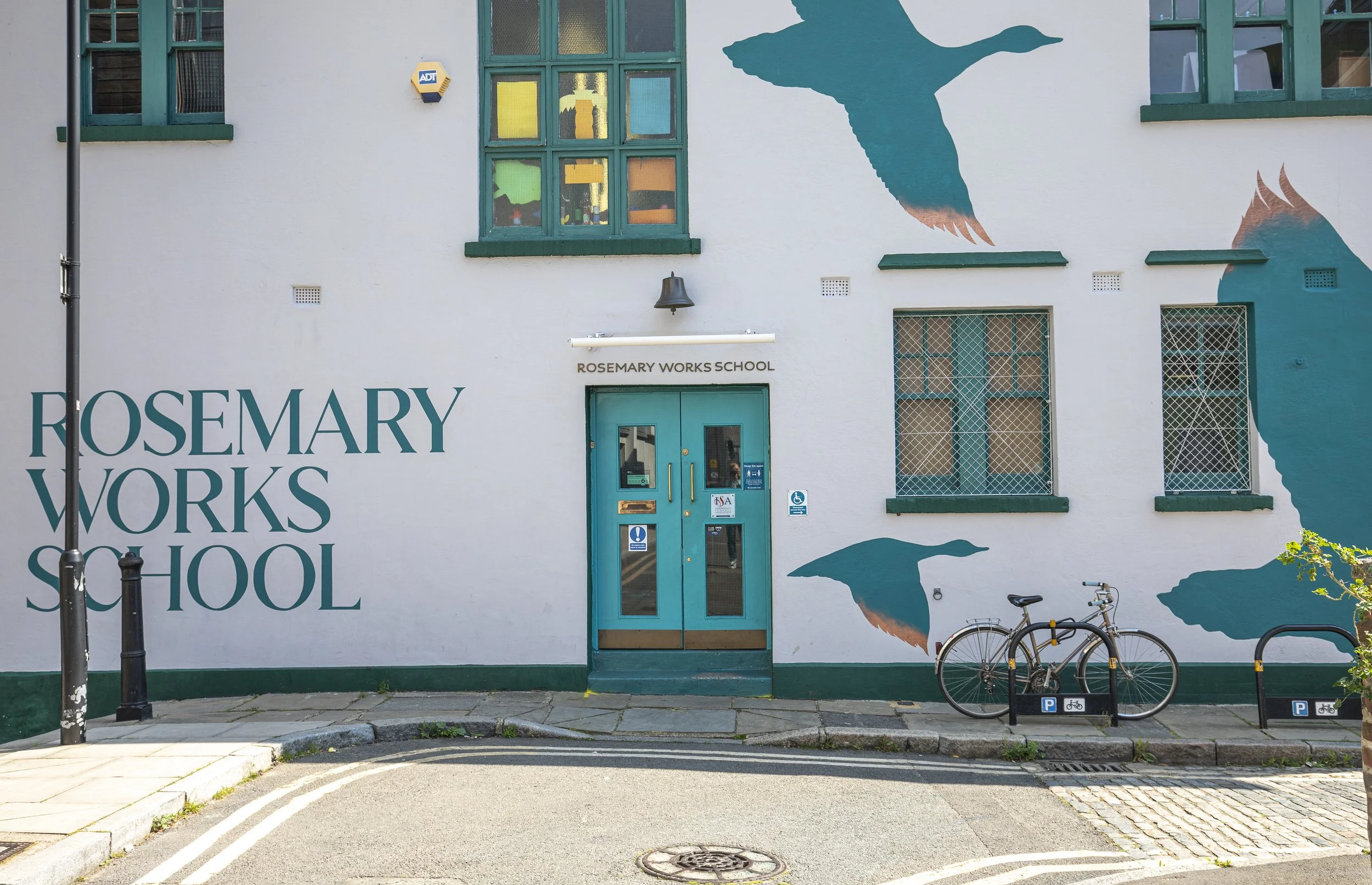 Exterior Mural // Rosemary Works School, London — Accent London ...