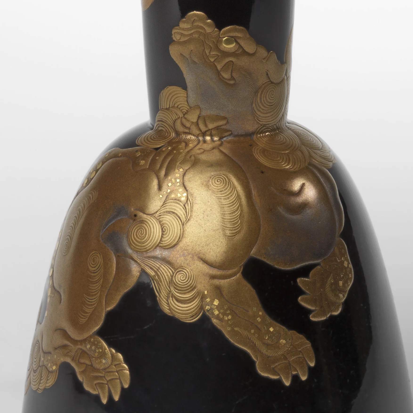 kotsuzumi with shishi, Ko Kozaemon Muneyoshi — Sydney L. Moss Ltd.