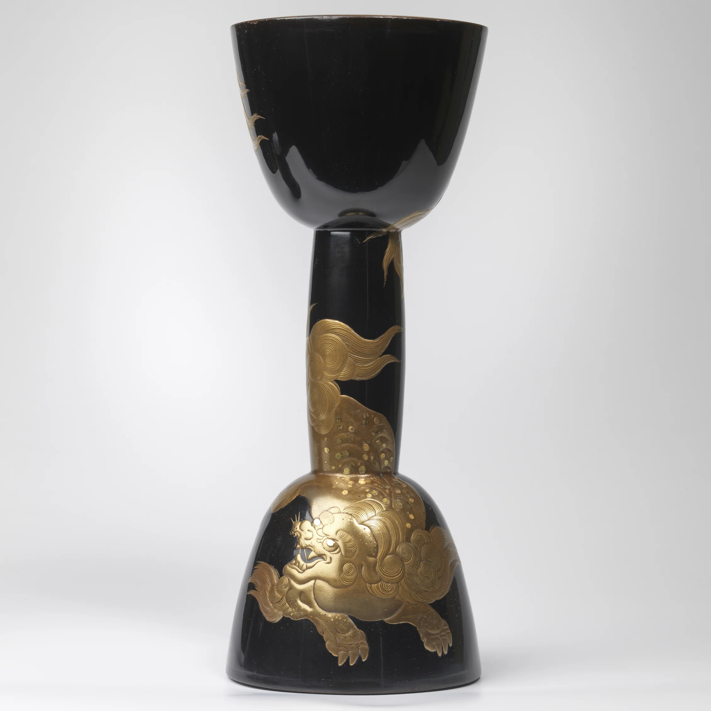 kotsuzumi with shishi, Ko Kozaemon Muneyoshi — Sydney L. Moss Ltd.