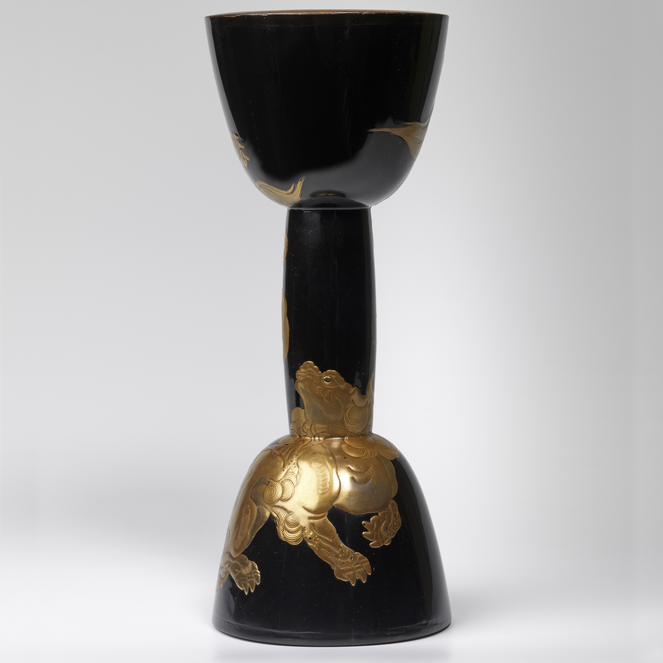 kotsuzumi with shishi, Ko Kozaemon Muneyoshi — Sydney L. Moss Ltd.