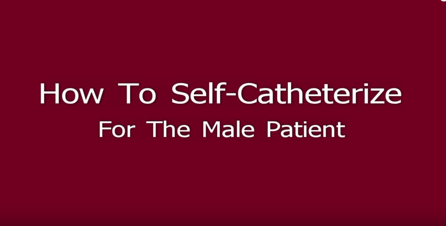 Have To Use A Catheter? Don't Panic!
