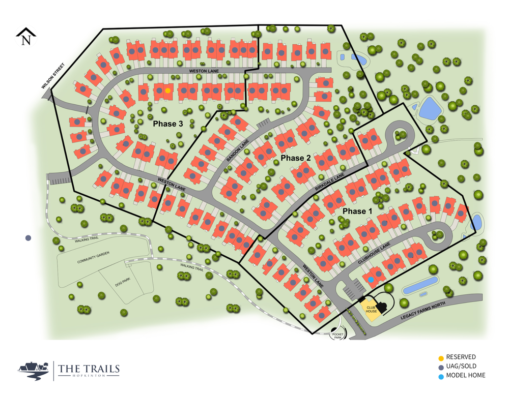 Site Plan Phases 1-3 — The Trails