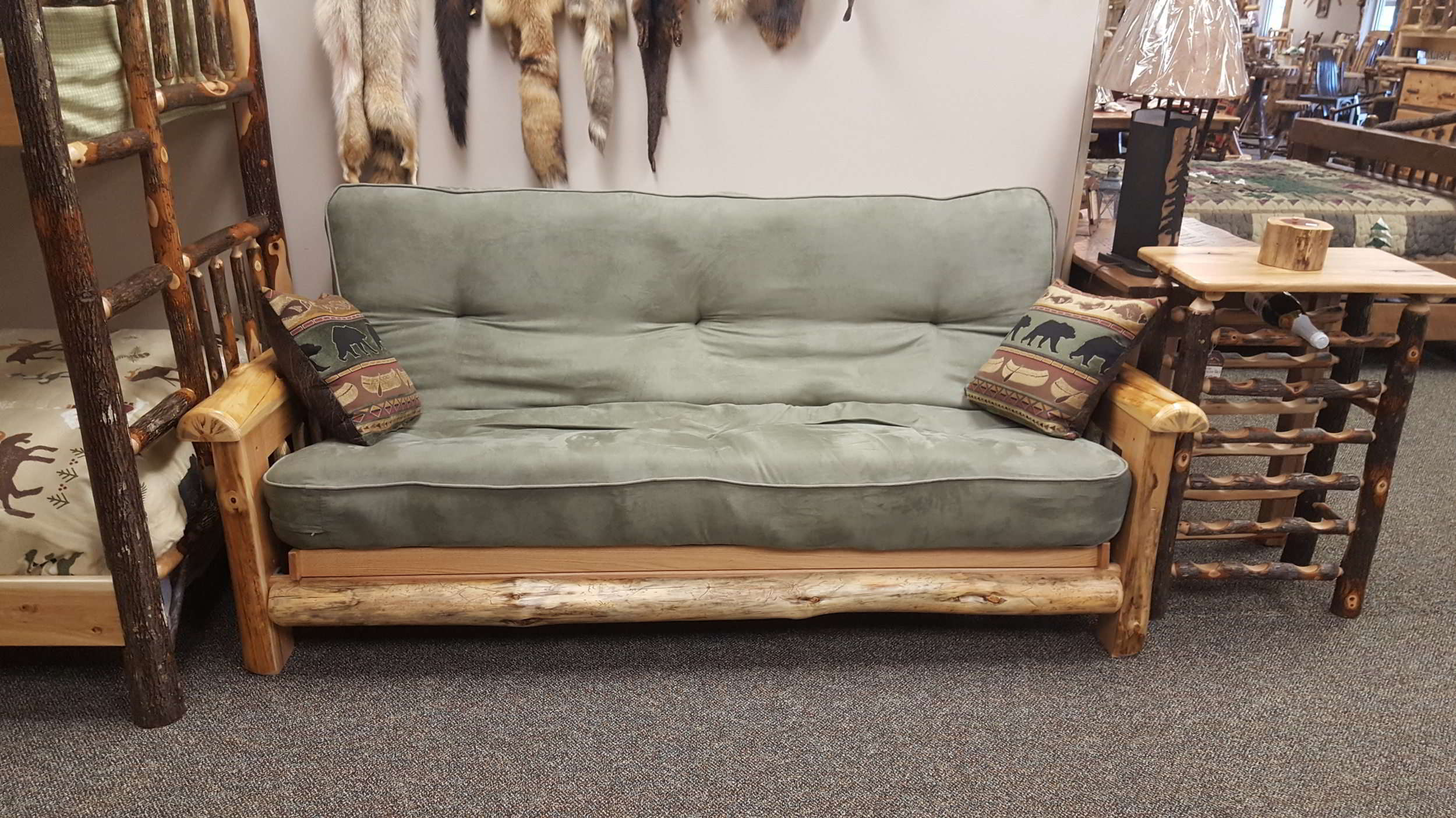 Pine Log Furniture Collection — EZ Mountain Rustic Furniture