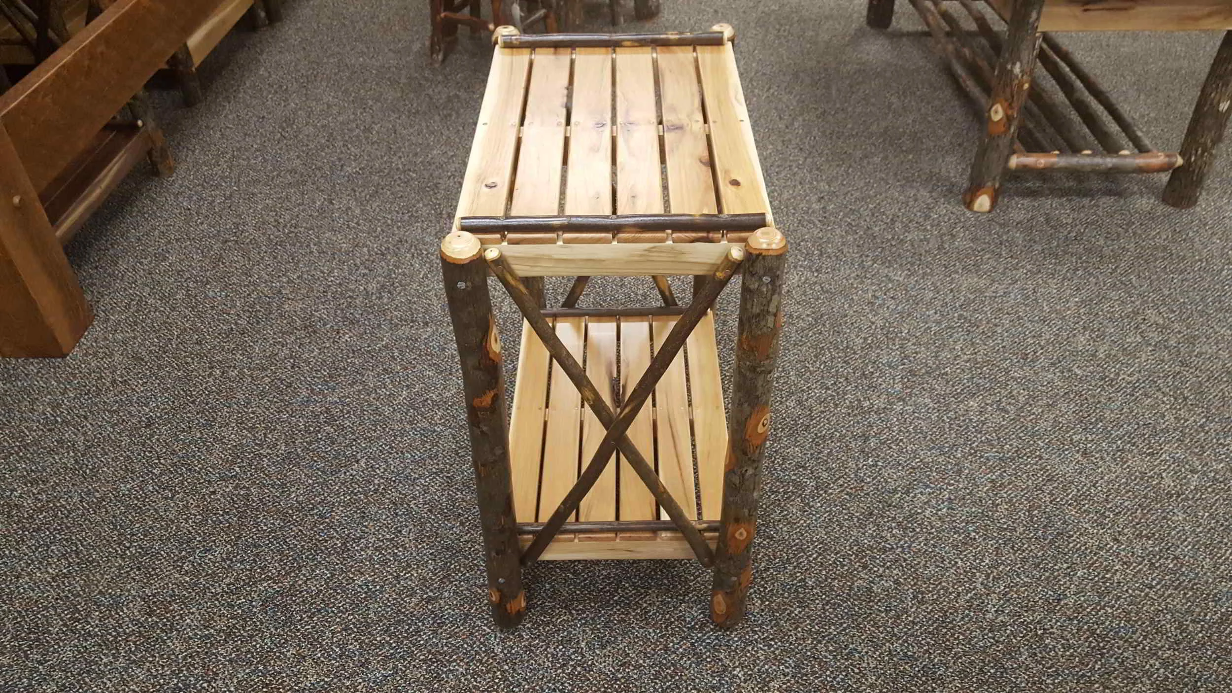 Hickory Slat Table — EZ Mountain Rustic Furniture