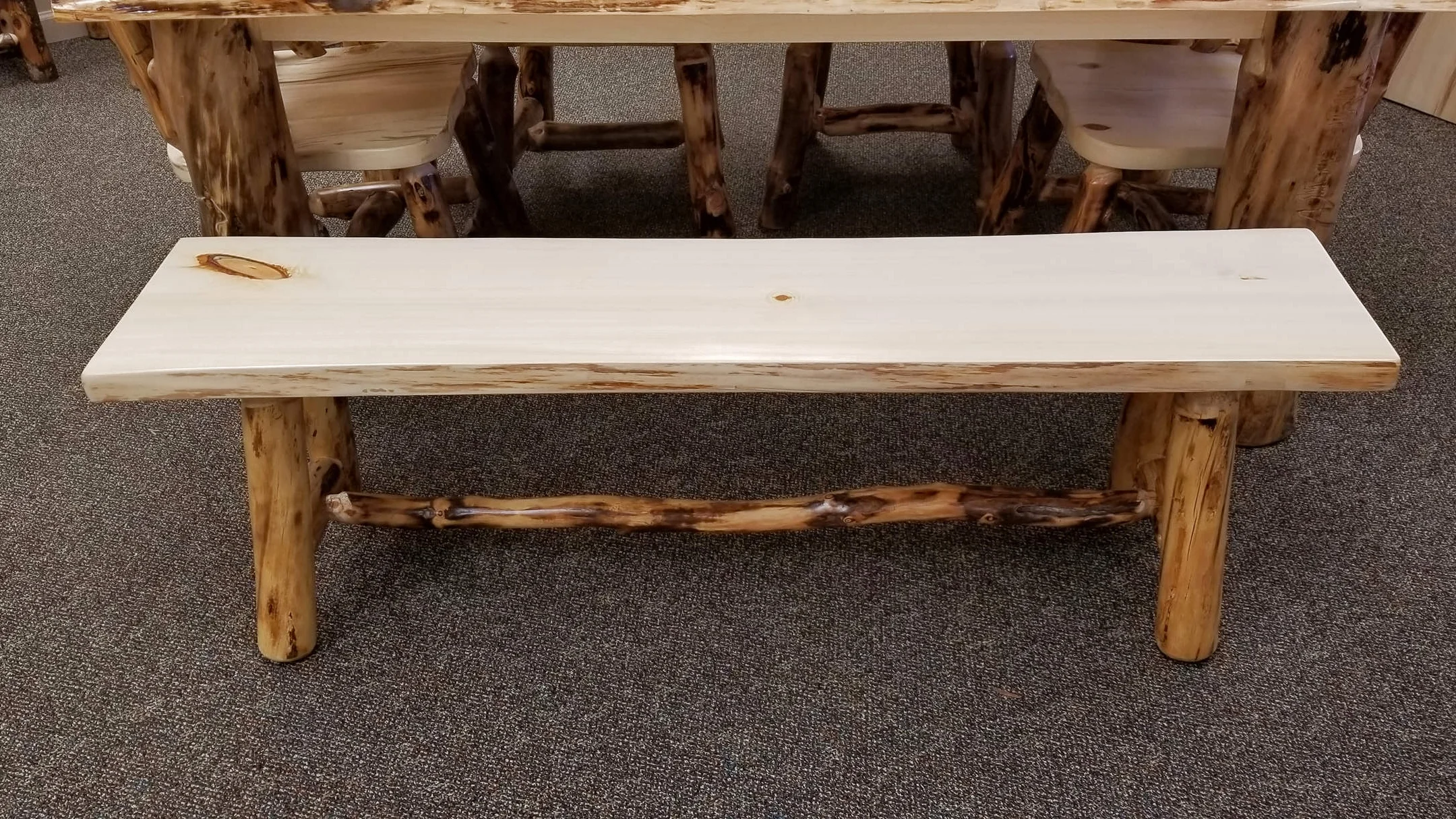 Aspen Live Edge Table — EZ Mountain Rustic Furniture
