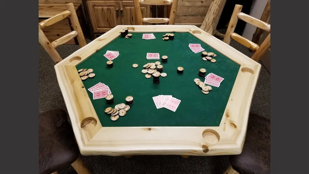 Wood Poker Table Top