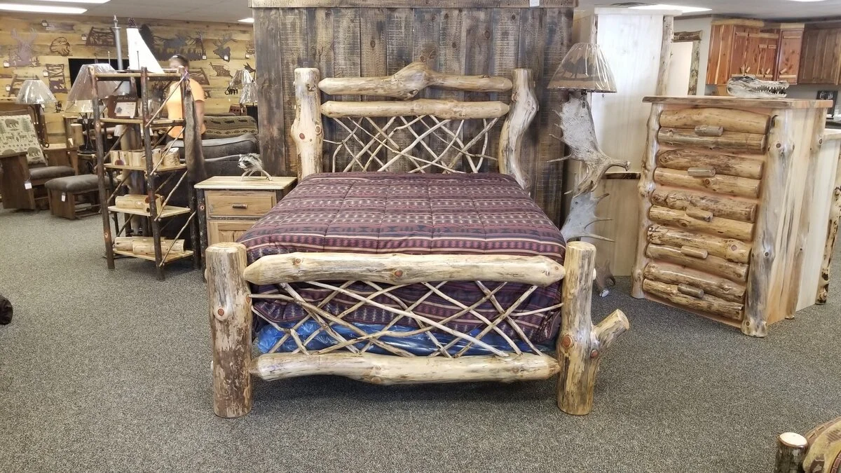 Pine Log Furniture Collection — EZ Mountain Rustic Furniture