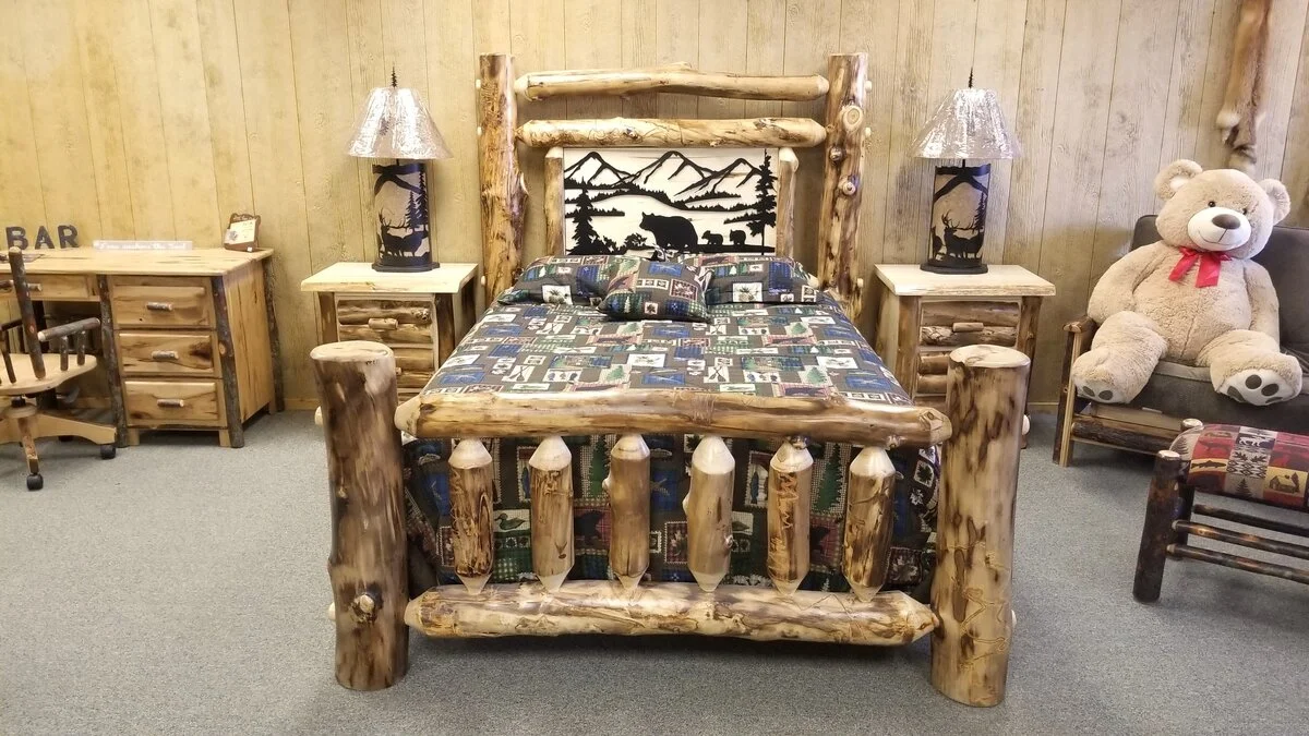 Aspen Log Furniture Collection — EZ Mountain Rustic Furniture
