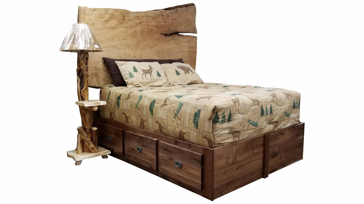 Rustic Log Beds | Quality Bedroom Furniture — EZ Mountain Rustic Furniture