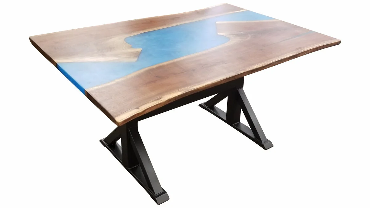 Rustic Live Edge Tables — EZ Mountain Rustic Furniture