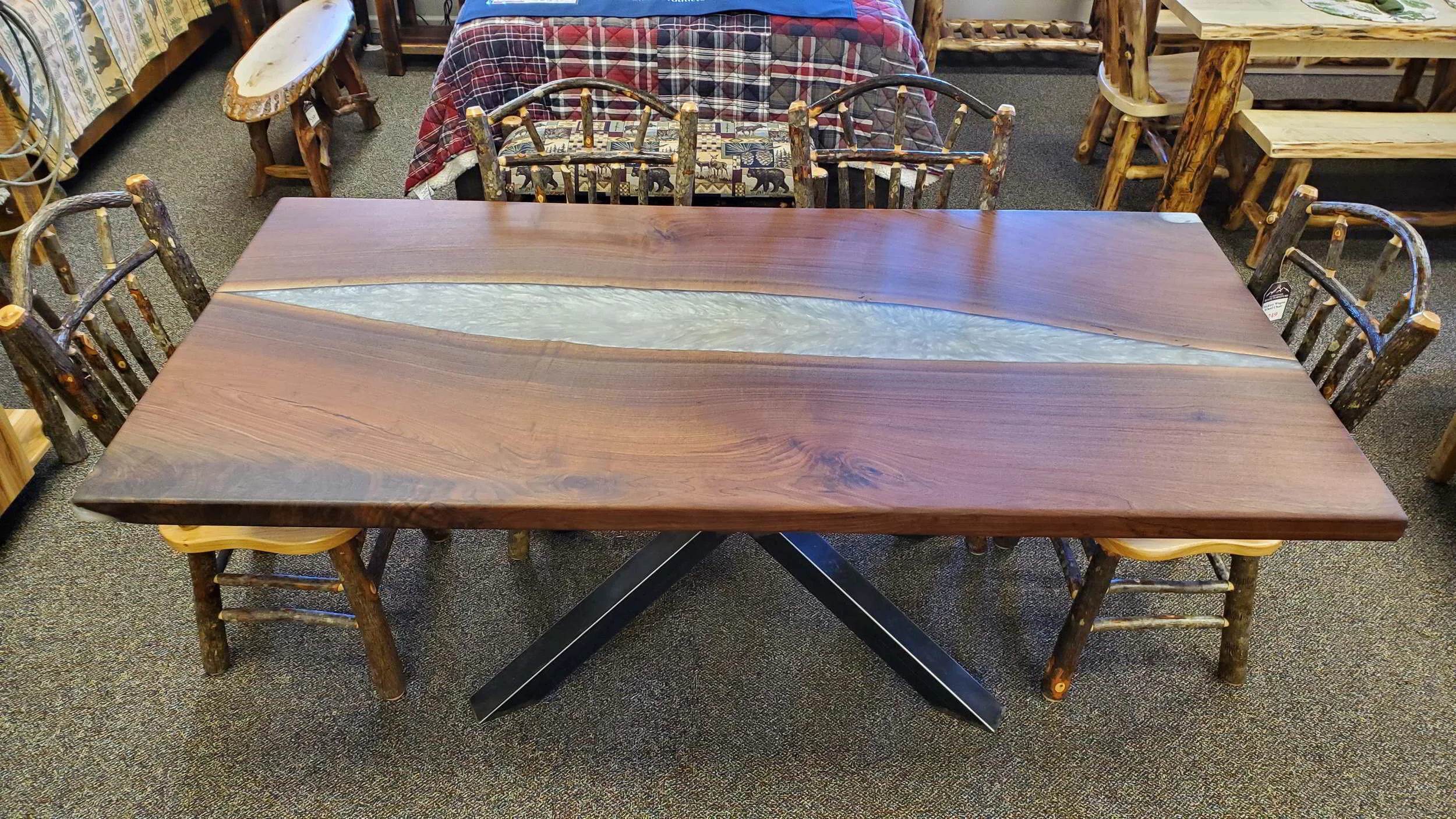 Black Walnut Furniture Collection — EZ Mountain Rustic Furniture