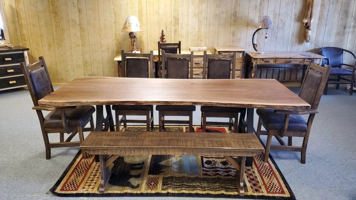 Rustic Dining Room Furniture in the Poconos — EZ Mountain Rustic Furniture