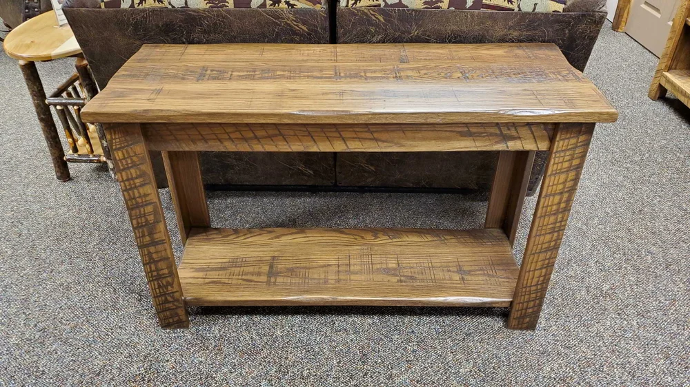 Rustic Wood Sofa