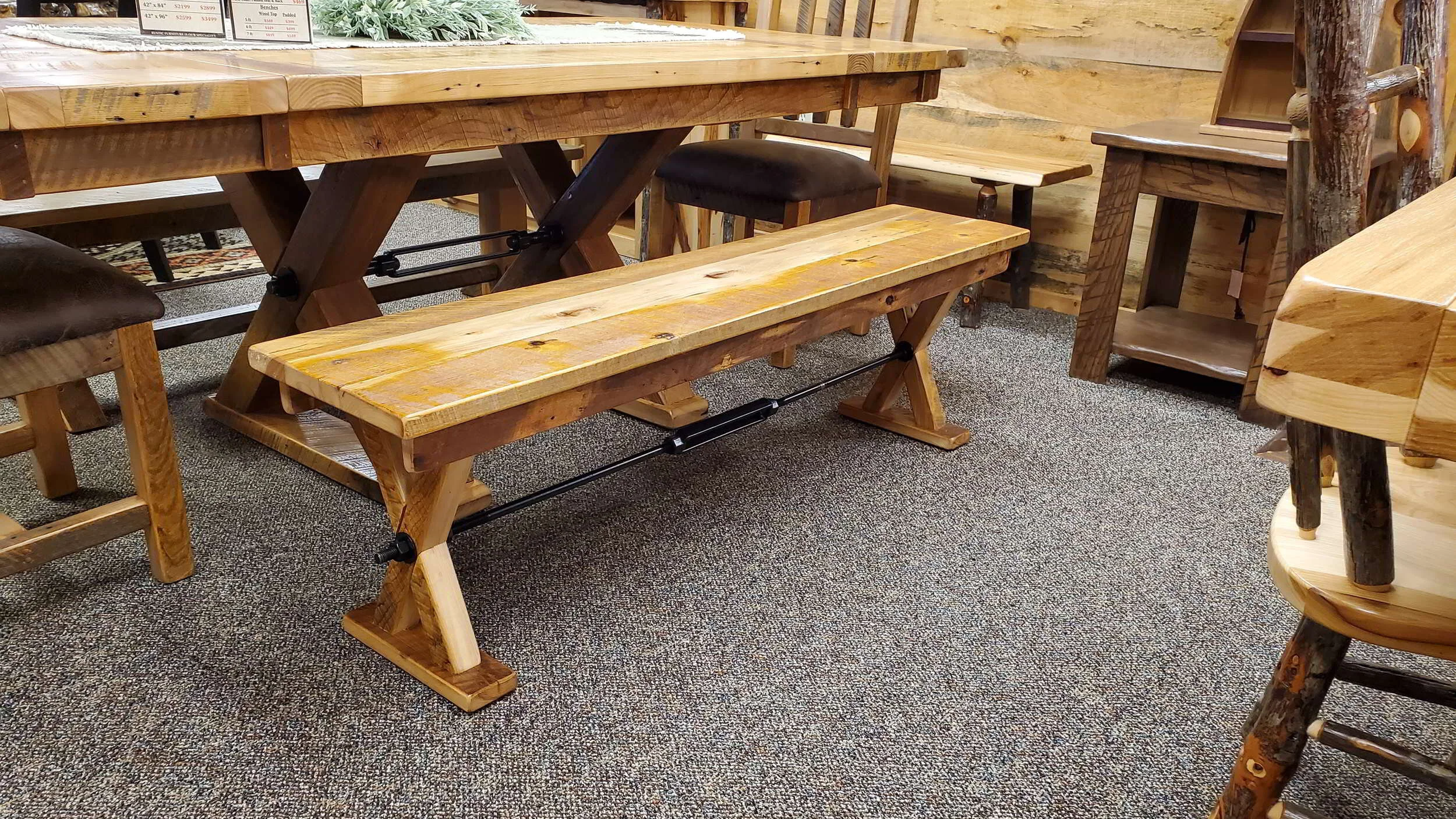 Rustic Barnwood Furniture Collection — EZ Mountain Rustic Furniture
