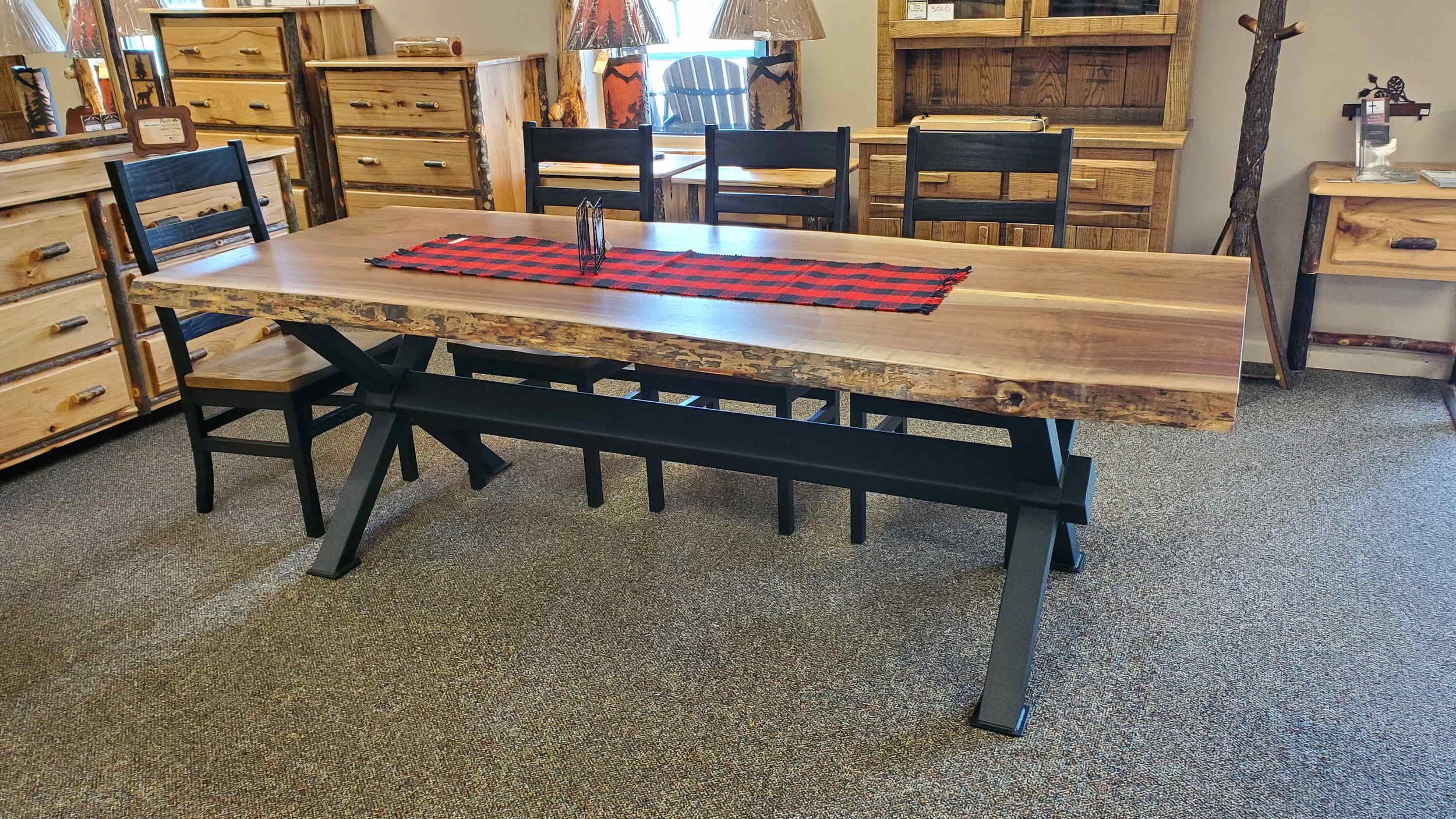 Black Walnut Furniture Collection — EZ Mountain Rustic Furniture