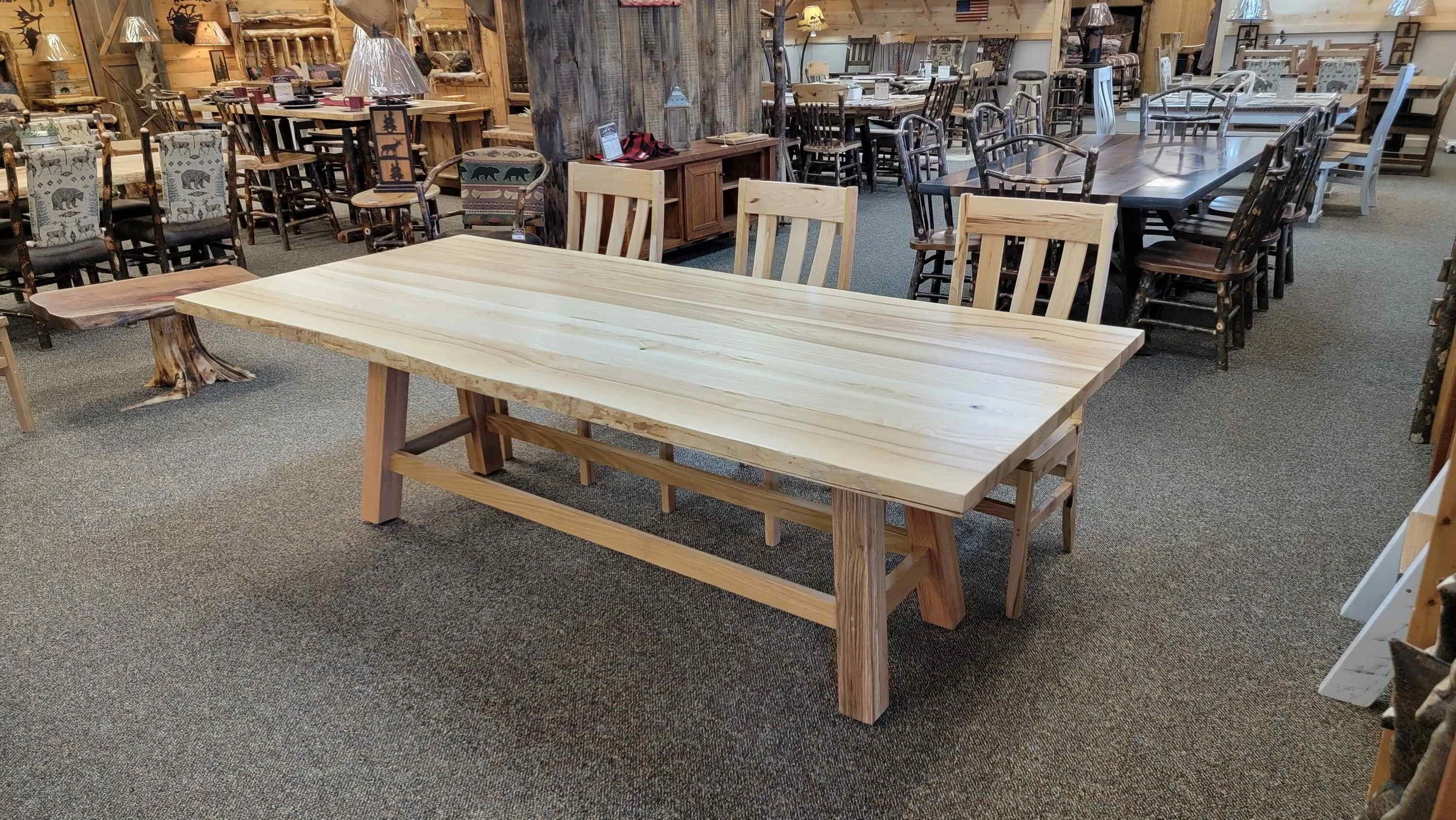 Quality Ash Wood Furniture Collection | EZ Mountain Rustic Furniture ...