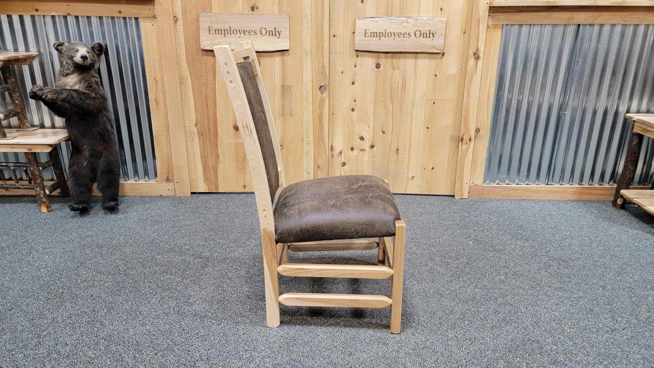 Hickory Handle Back Dining Chair — EZ Mountain Rustic Furniture