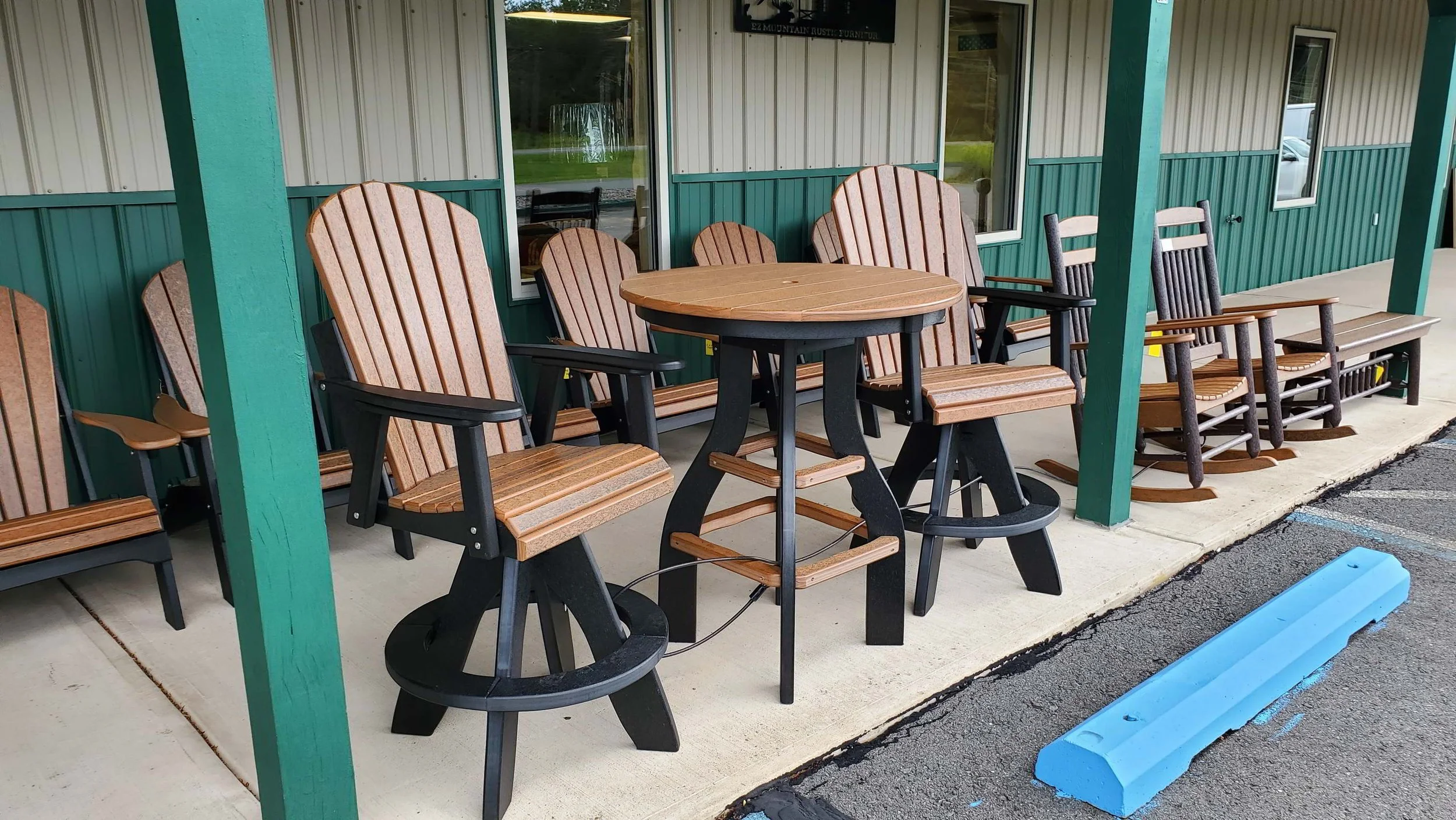 Outdoor Pub Table — EZ Mountain Rustic Furniture