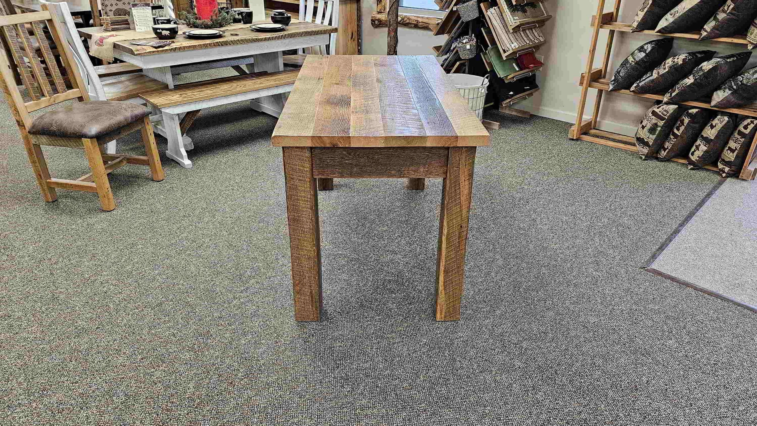 Barnwood Foreman's Desk — EZ Mountain Rustic Furniture