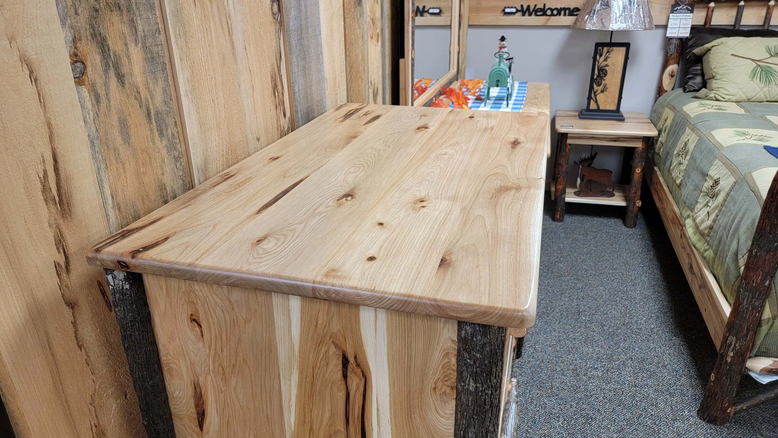 Hickory Bullnose Chest — EZ Mountain Rustic Furniture