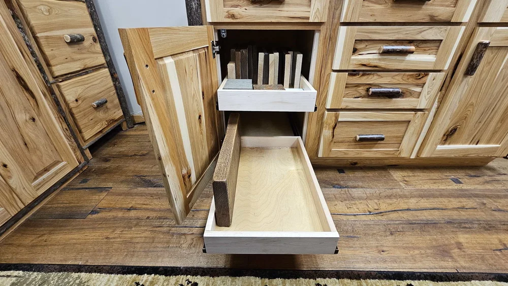 Ash Wood Barnwood Cabinets