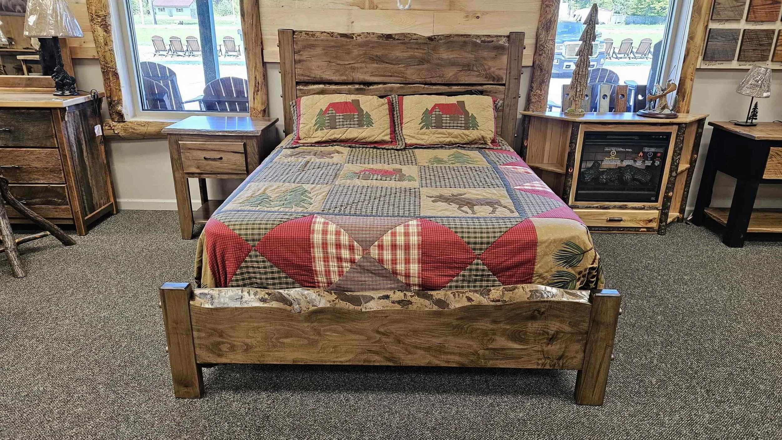 Rustic Maple Wood Furniture | EZ Mountain Rustic Furniture — EZ ...