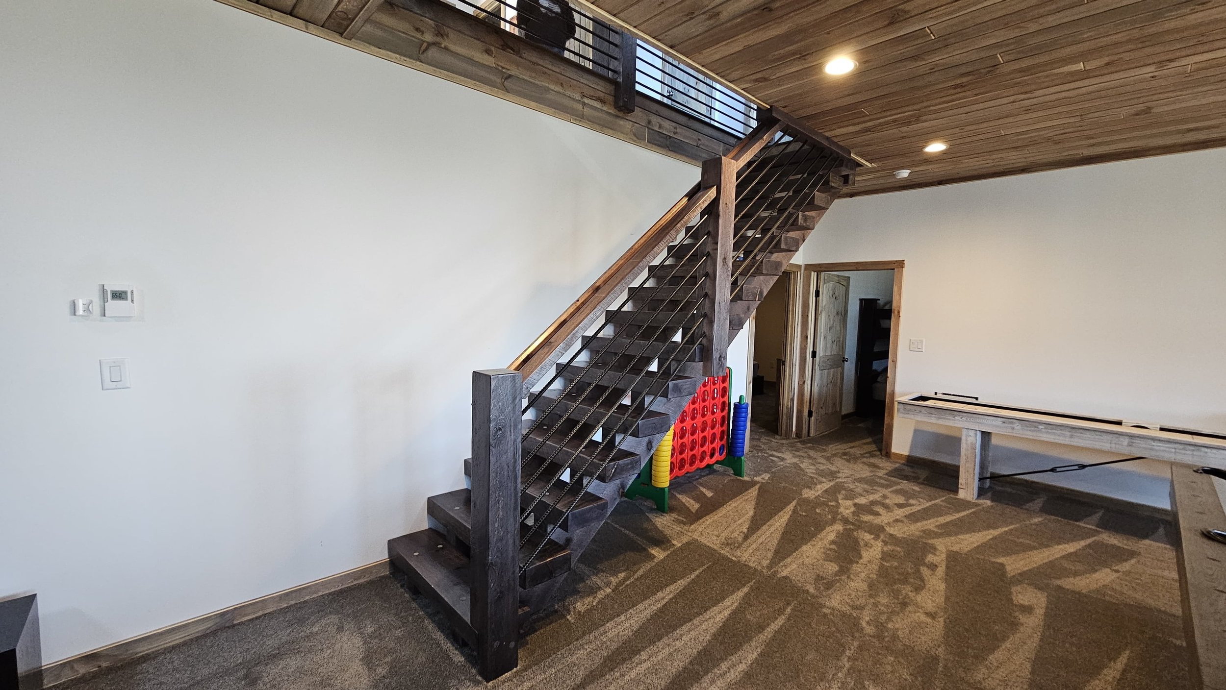 Timber Frame Railing — EZ Mountain Rustic Furniture