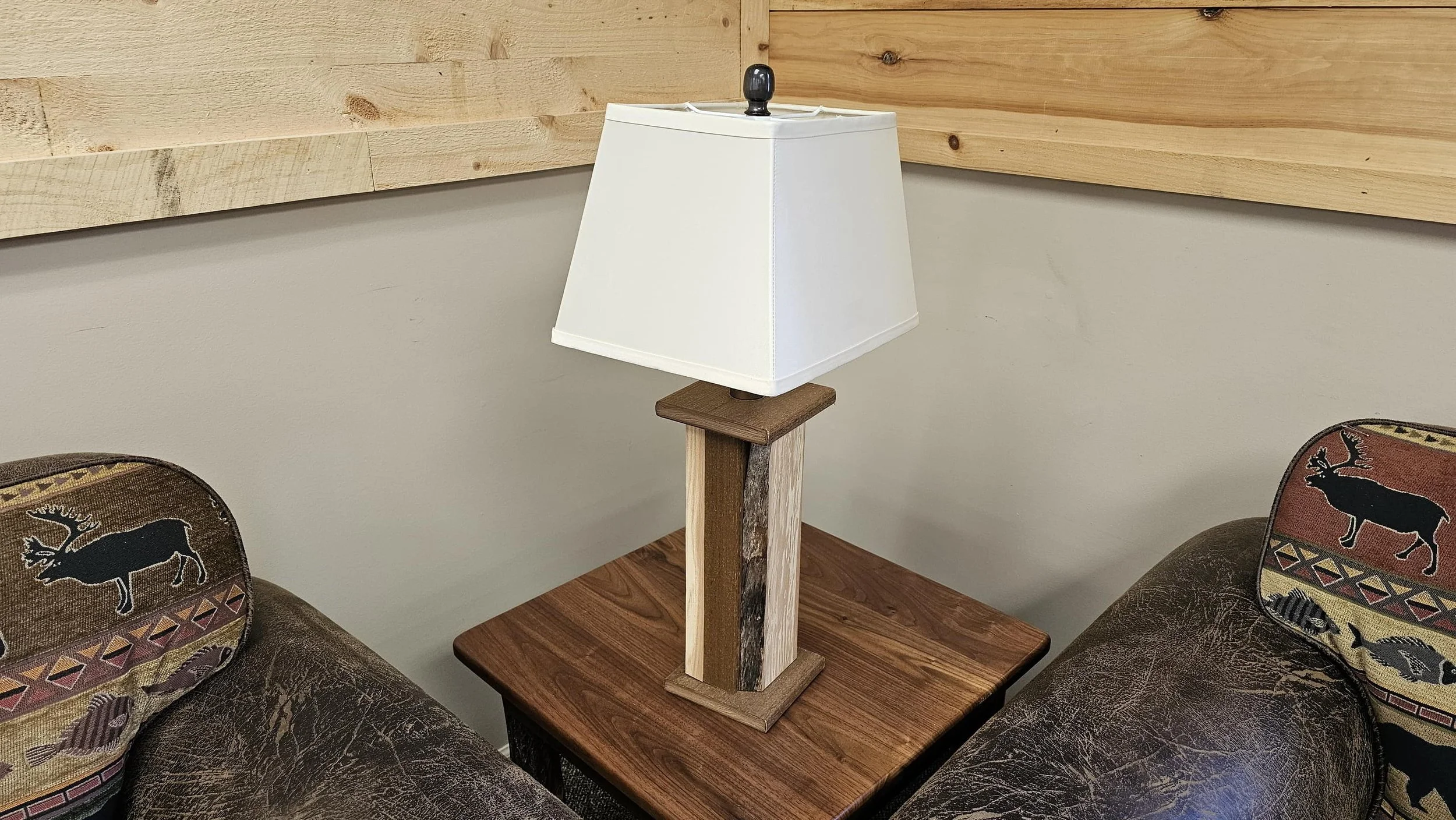 Battery Operated Table Lamp — EZ Mountain Rustic Furniture
