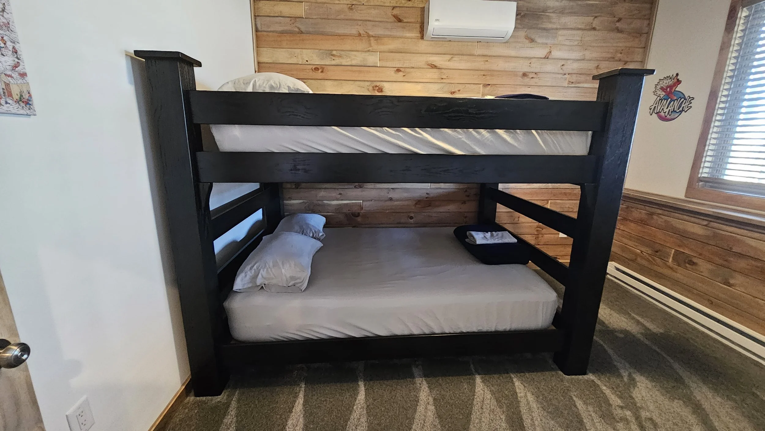 Rough Cut Oak Bunk Bed — EZ Mountain Rustic Furniture
