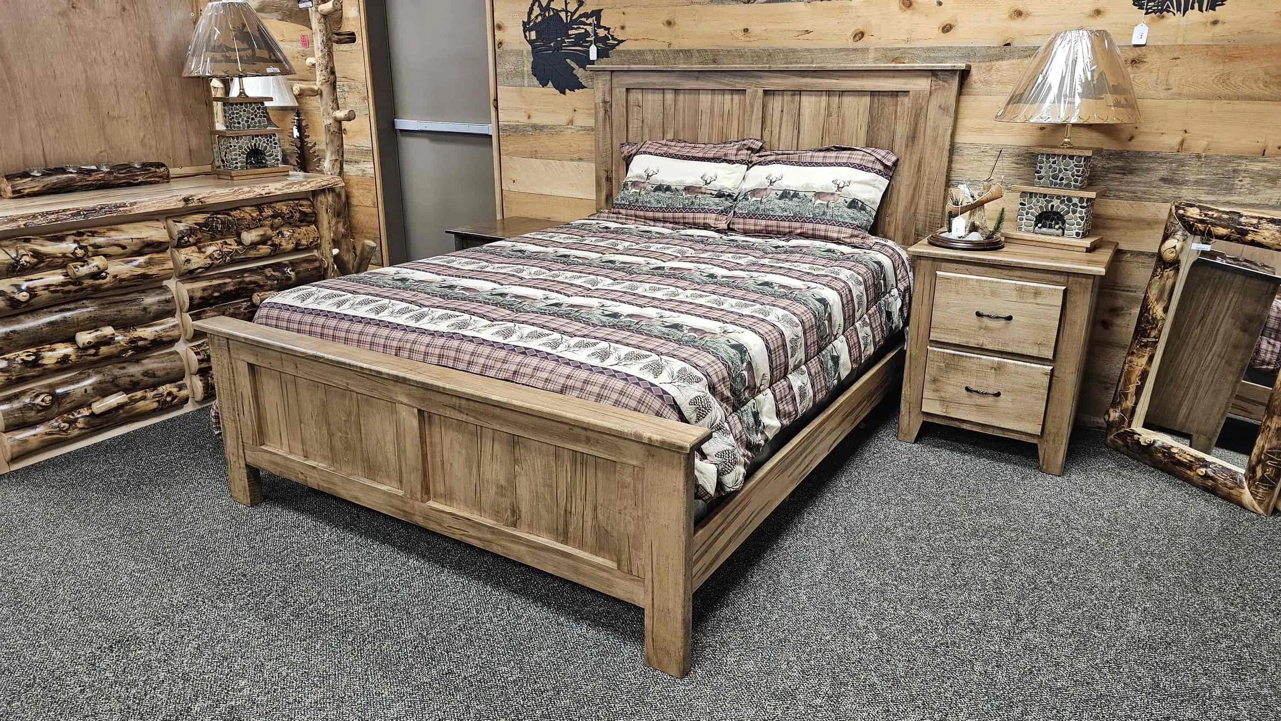 Rustic Maple Wood Furniture | EZ Mountain Rustic Furniture — EZ ...