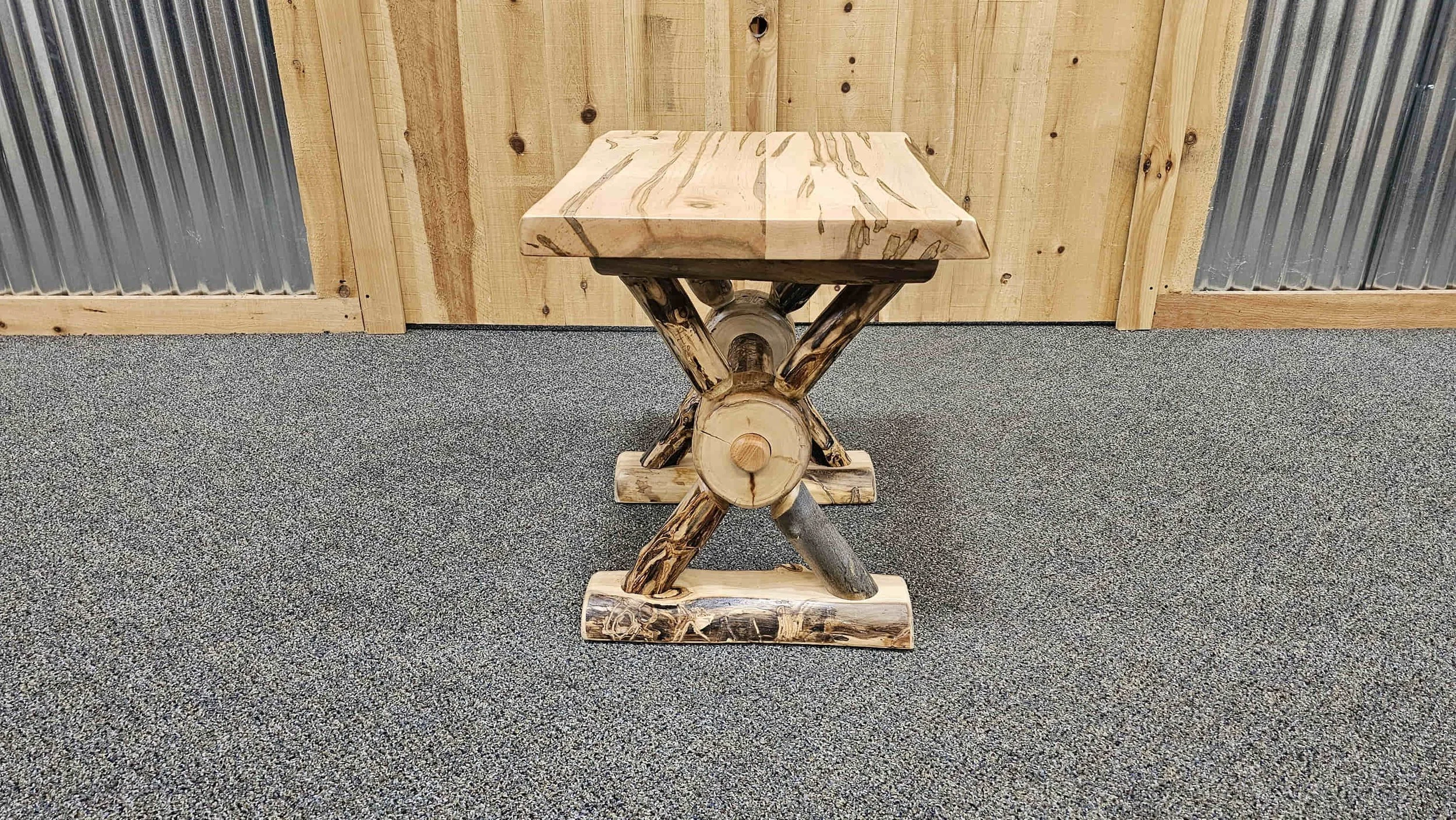 Aspen Wagon Wheel Coffee Table — EZ Mountain Rustic Furniture